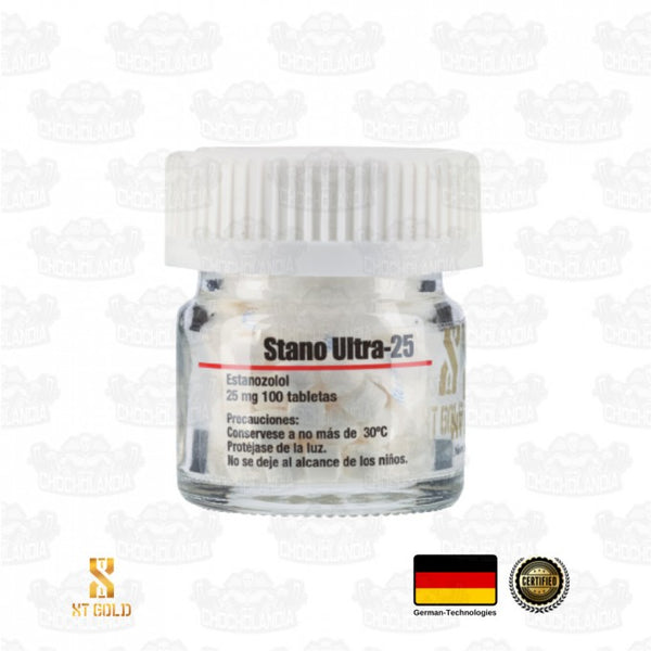 STANO ULTRA 25 (Estanozolol) 100 Tabletas/25mg XT Gold