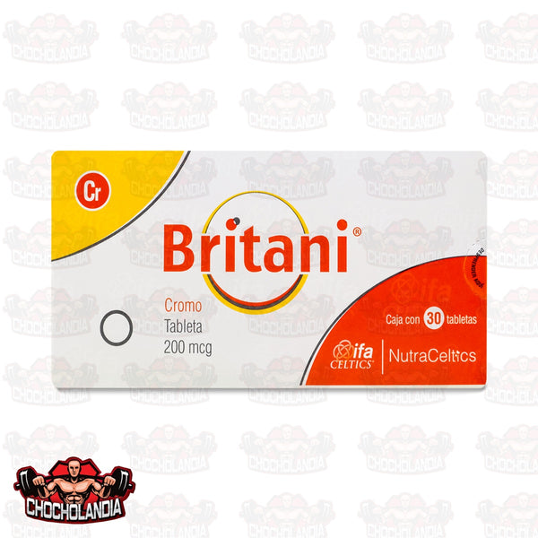 Britani C (Cromo) 200Mcg 30 Tabletas Ifa Celtics
