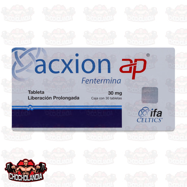 Acxion Ap (Fentermina) 30 Mg 30 Tabletas Ifa Celtics