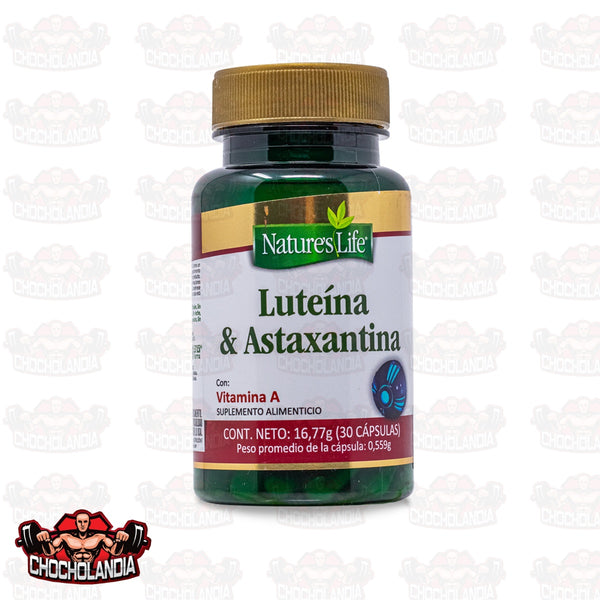 LUTEINA & ASTAXANTINA 30 CAPS VITAMINA A Y TA