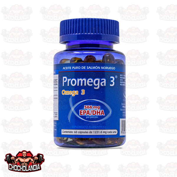 PROMEGA 3 c/60 CAPS. 1221 MG. 566MG EPA/DHA PROGELA