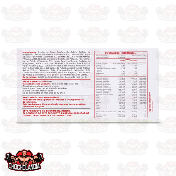 Roca Vit Caps Vitaminas Y Minerales Jalea Real, Ext